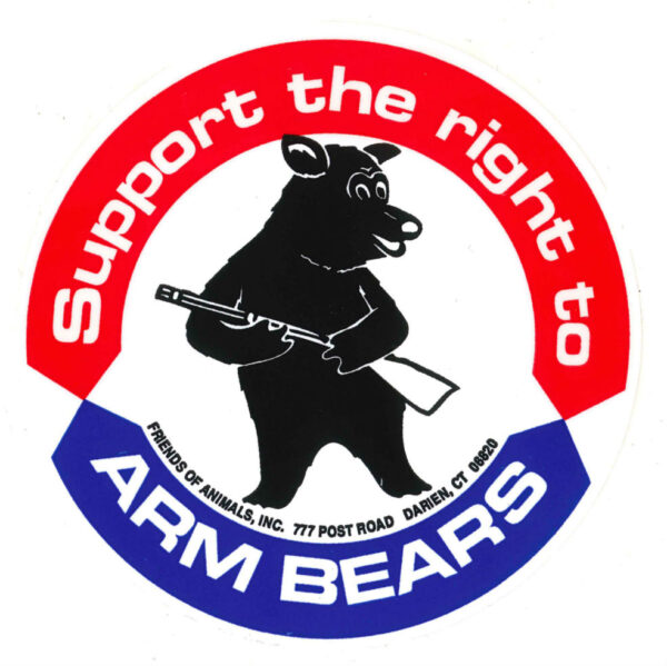 Friends of Animals | On the frontlines: Support the right to arm bears ...